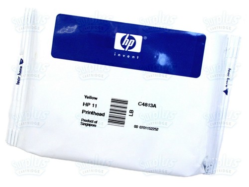 Genuine HP 11 Yellow Printhead C4813A DesignJet 110 111 500 800 70 800 ...