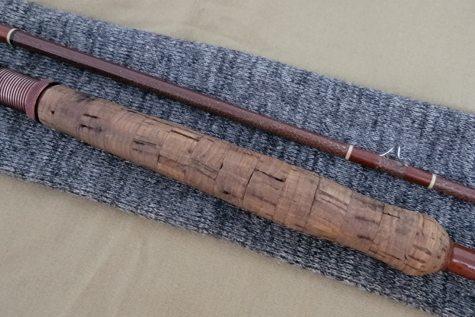 Vintage Fenwick FF756 ASTM 7 1/2' 3 1/4 oz Feralite 2 pc Fly Rod ASTM ...