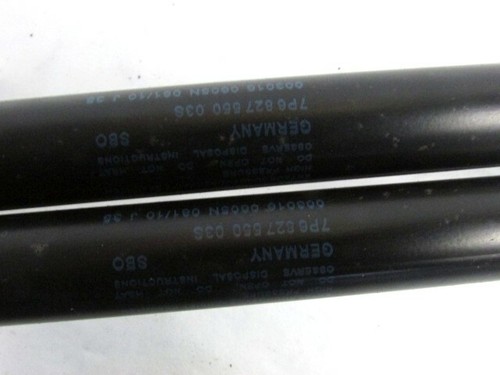 7P6827550 COPPIA PISTONCINI ASTE AMMORTIZZANTI COFANO POSTERIORE BAULE ...