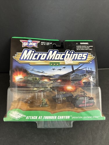 Micro Machines GI Joe ATTACK AT THUNDER CANYON Operation Lightning ...