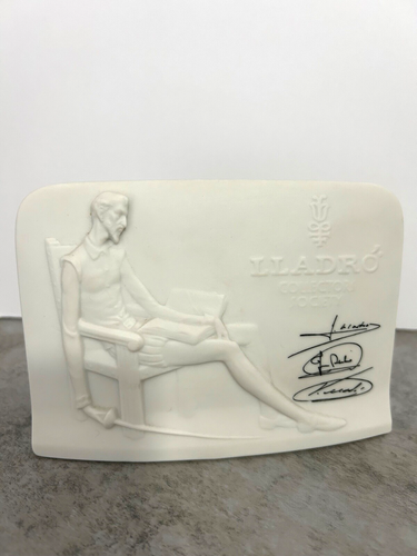 Lladro Collectors Society Don Quixote 1985 Porcelain Shellback Plaque ...