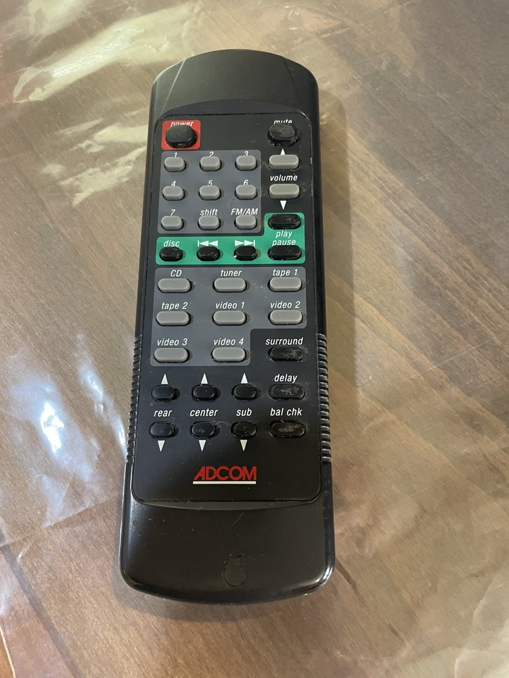 Adcom RC-55 Remote Control / Genuine OEM / Tested / Sanitized / | eBay