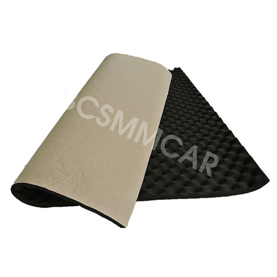 39X19in Car Engine Insulation Pad Heat Shield Sound Deadener Self ...