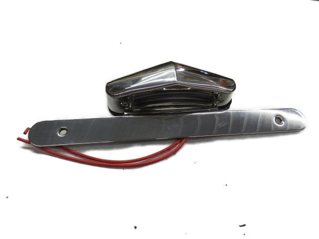 NEW Hot Rod styled license plate bracket and lamp HR-13550 | eBay