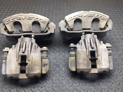 05-13 Corvette C6 Pbr Brake Calipers Front & Rear Set Base Model #3 ...