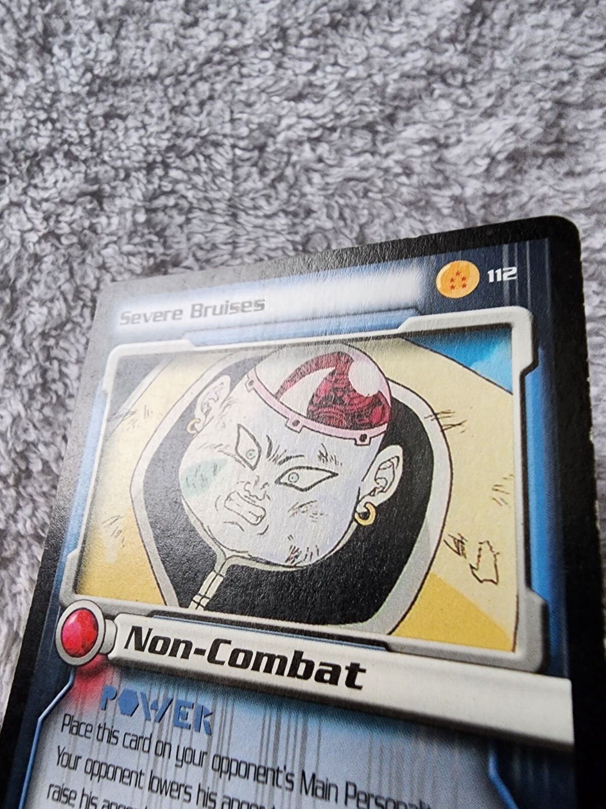 DBZ Dragon Ball Z Severe Bruises 112 CCG Limited Android Saga HP | eBay