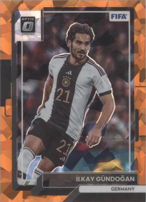 2022-23 Panini Donruss - Ilkay Gundogan #55 Optic Orange Ice Prizm for ...