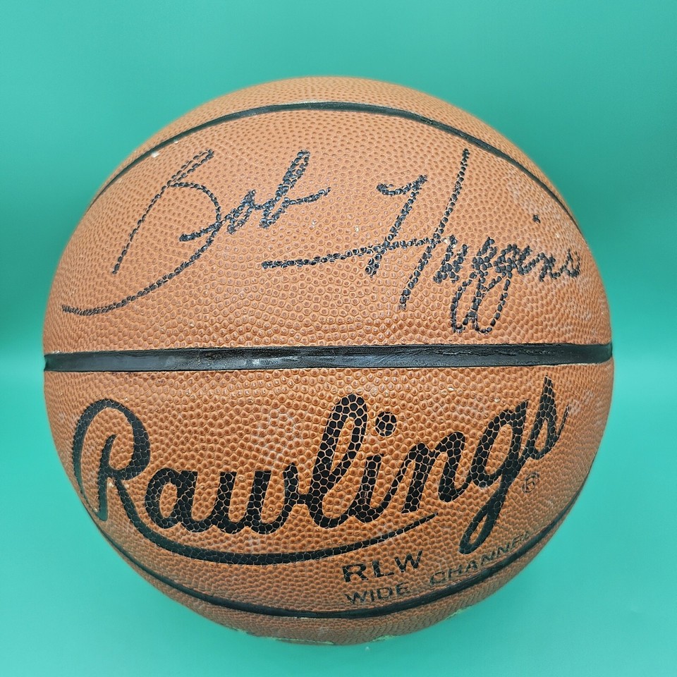 Bob Huggins Signed Vintage NCAA Final Four Basketball Signed Autograph ...