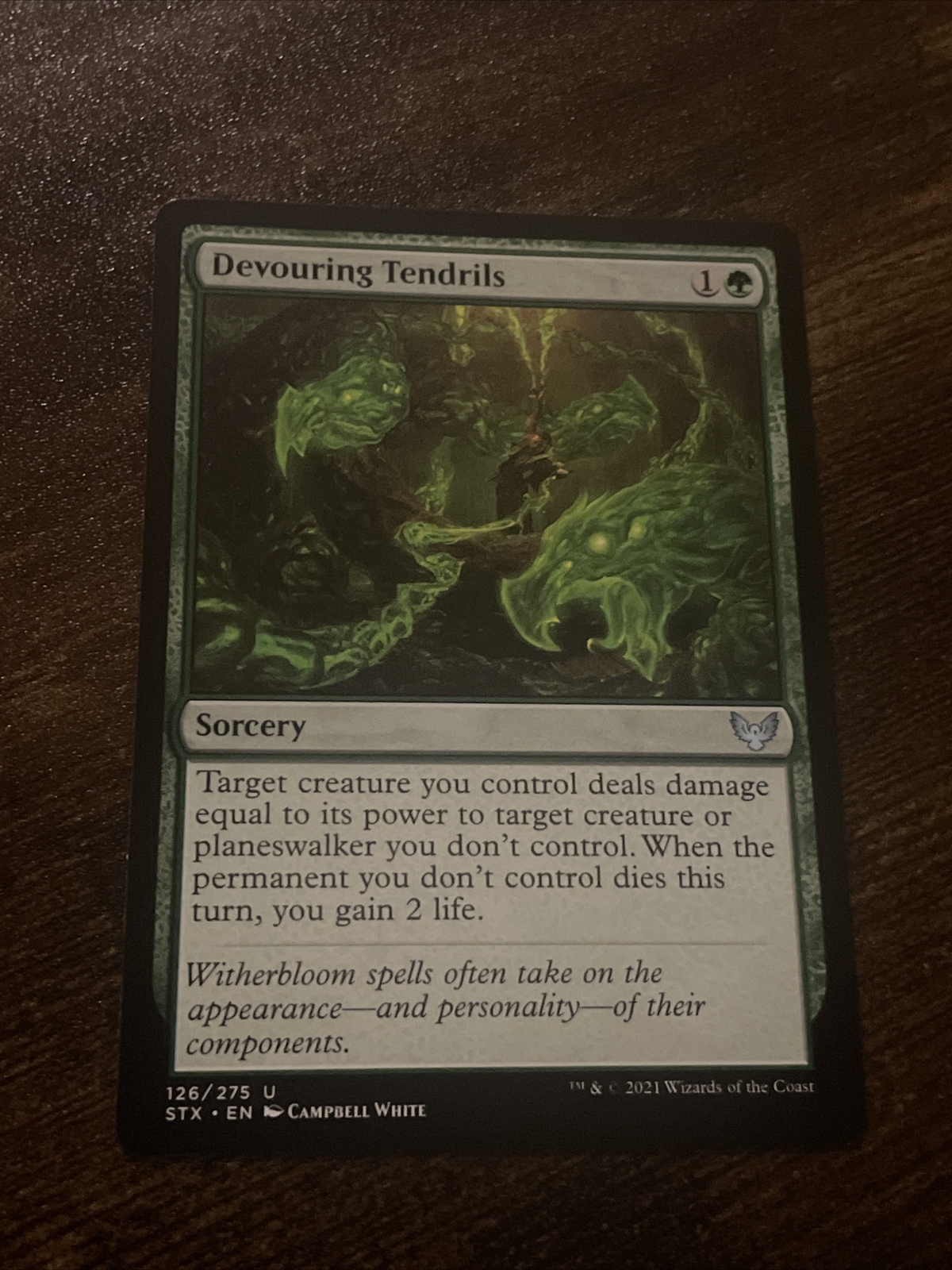 Devouring Tendrils [Strixhaven: School of Mages] Magic MTG D6970* | eBay
