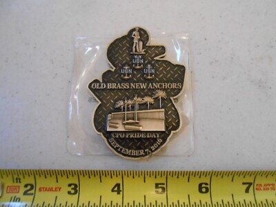 RARE 2016 CPO OFFICER PRIDE DAY CHIEF'S MESS NAVY MILITARY CHALLENGE ...