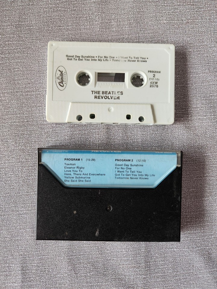 The Beatles “Revolver” Cassette Tape Capitol 4XW 2576 | eBay