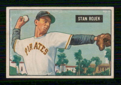 1951 BOWMAN # 166 STAN ROJEK 18291 | eBay