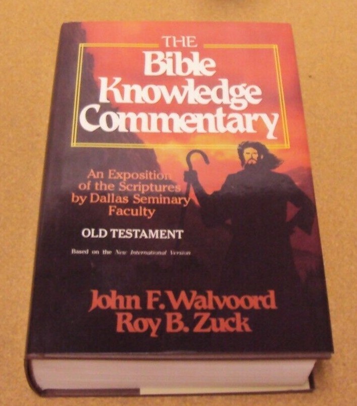 The Bible Knowledge Commentary Old Testament (New Int'l Version ...