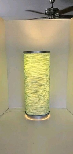 Ikea Lamp Retro Table Lamp Turquoise Cylinder Mood Lighting 19"x7.5" | eBay