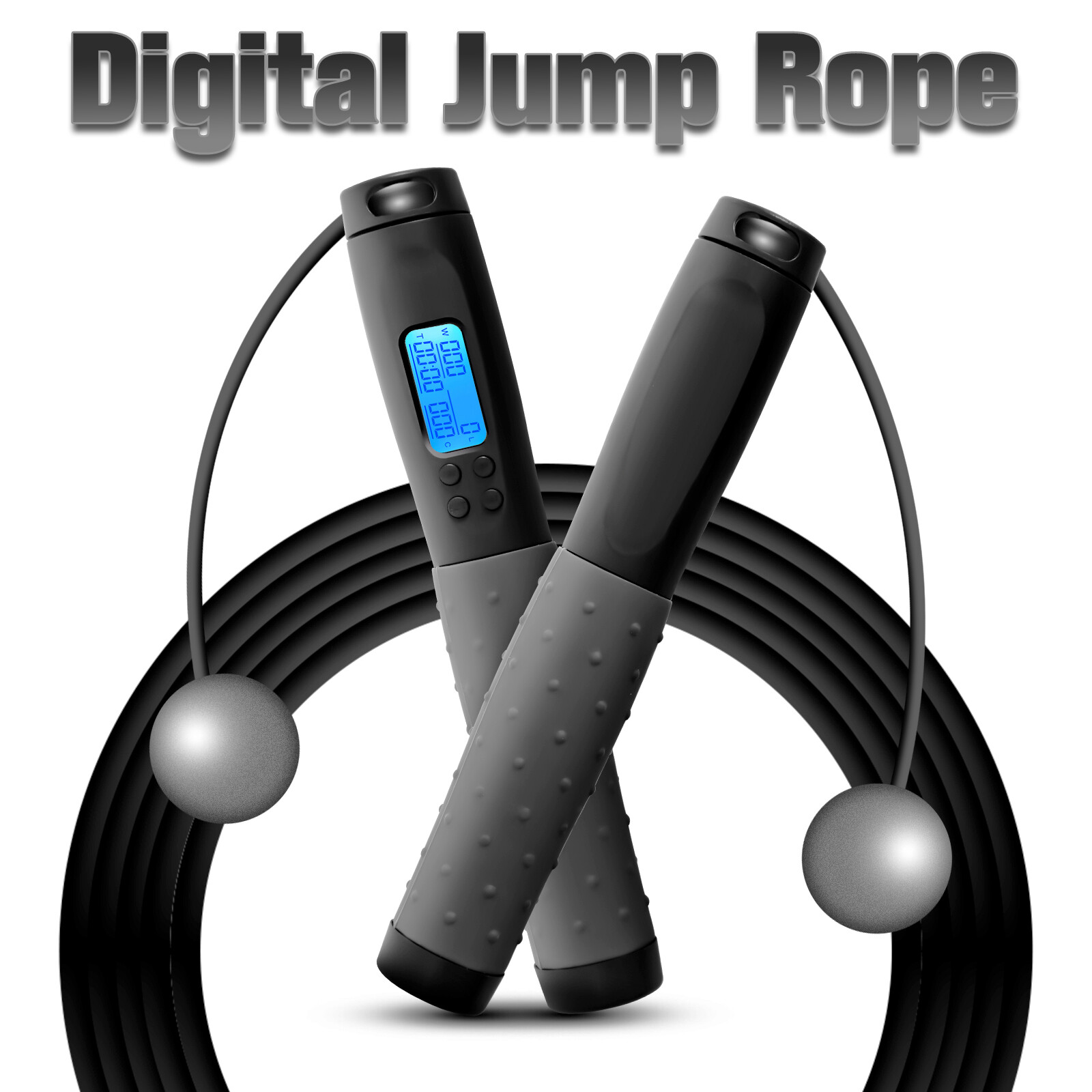 Skipping Rope W/Counter Professional Skipping Rope Children Adults ...