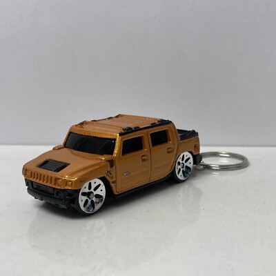RARE KEY CHAIN ORANGE HUMMER H2 SUT CUSTOM LIMITED EDITION 2001-2008 ...