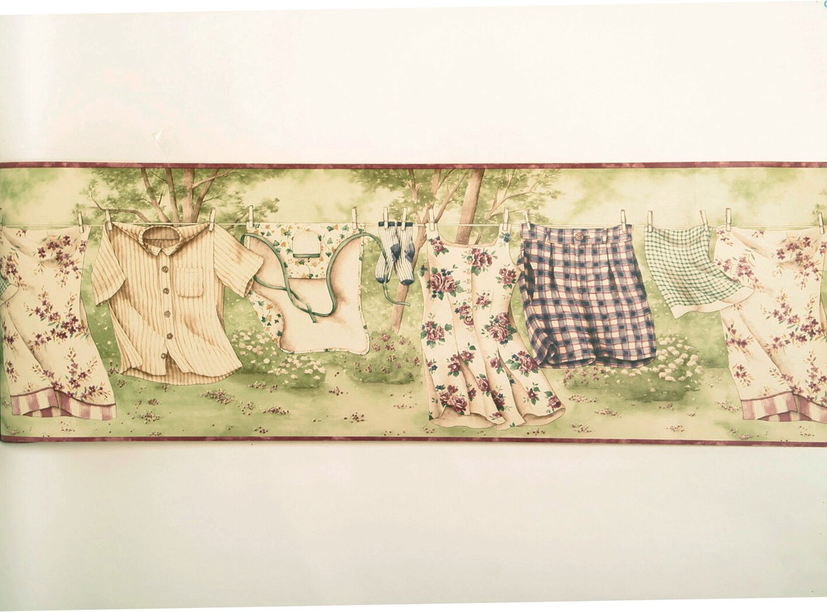 Country Wallpaper Borders For Laundry Room - Infoupdate.org