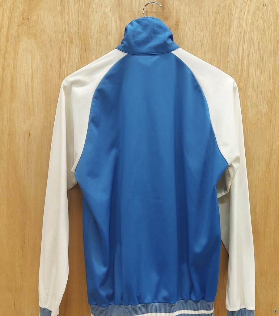 Vintage 90s Kappa Blue and White Track Jacket - Medium | eBay UK