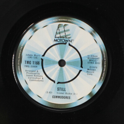 COMMODORES: still / such a woman MOTOWN 7" Single 45 RPM | eBay