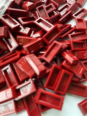 LEGO -NEW-#99563- DARK RED-UTENSIL/INGOT/BAR-25 PIECES | eBay