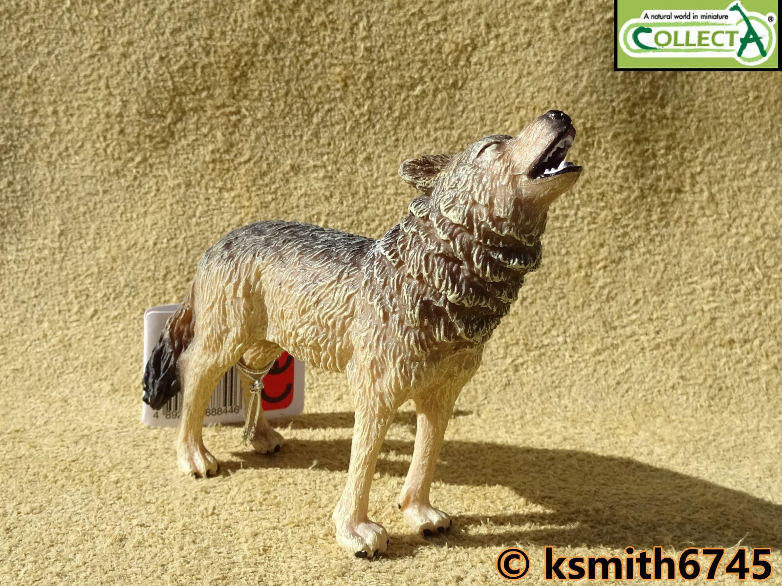 CollectA TIMBER WOLF HOWLING plastic toy wild zoo animal predator * NEW ...