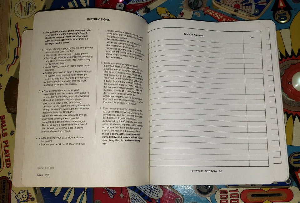 Scientific Notebook Company Bound Laboratory Notebook from 1900's | eBay