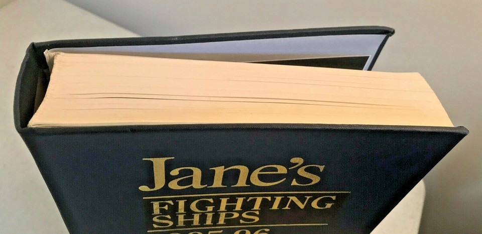 Jane's Fighting Ships 1995-96 Hardcover ed. by Capt. Richard Sharpe RN ...