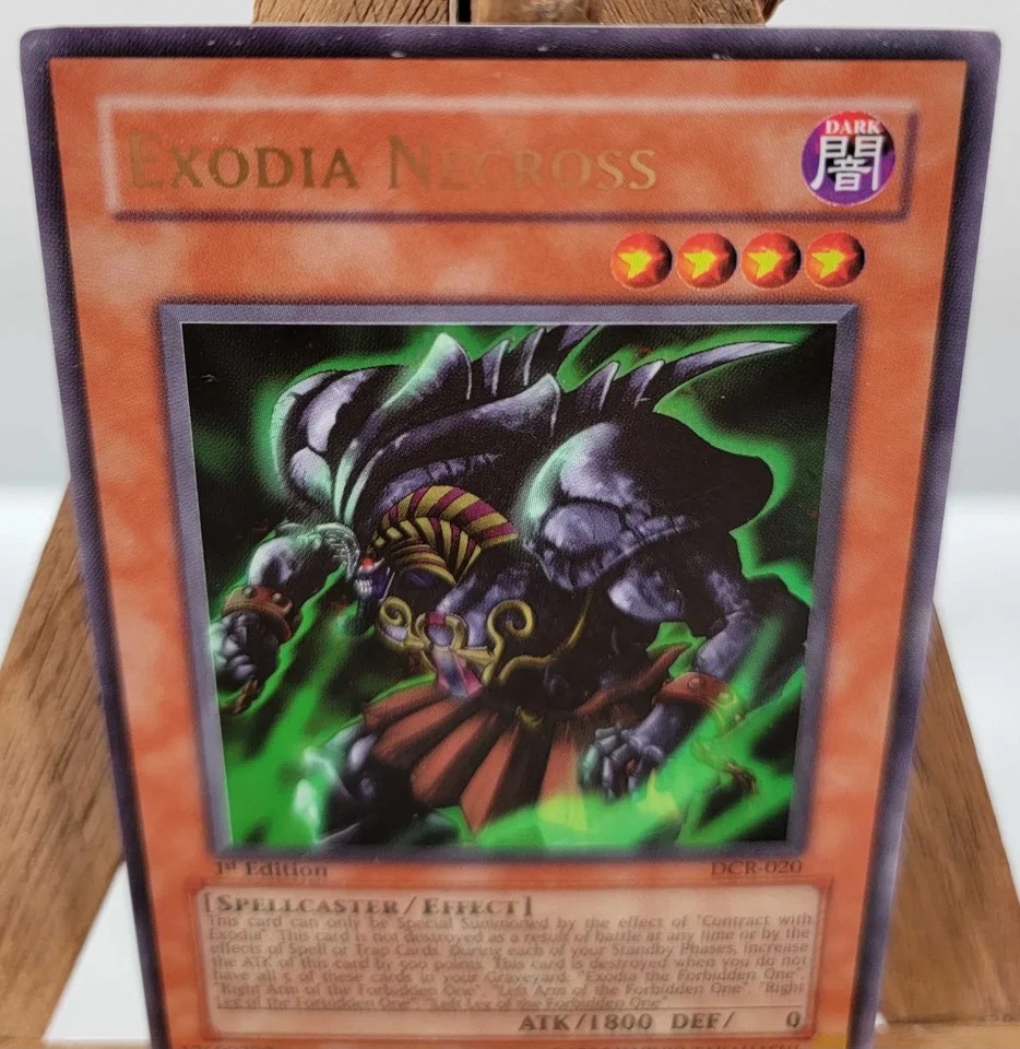 Exodia Necross DCR-020 1st Edition - Dark Crisis 2003 - RARE | eBay