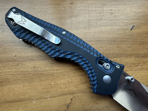 RARE Benchmade 810-1401 CONTEGO Kniveworks Exclusive M390/G10 Black ...