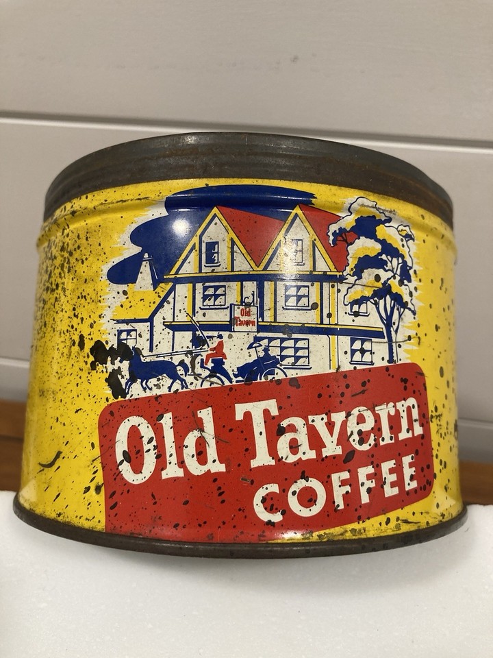 Old Tavern Coffee Can 1 lb. | eBay