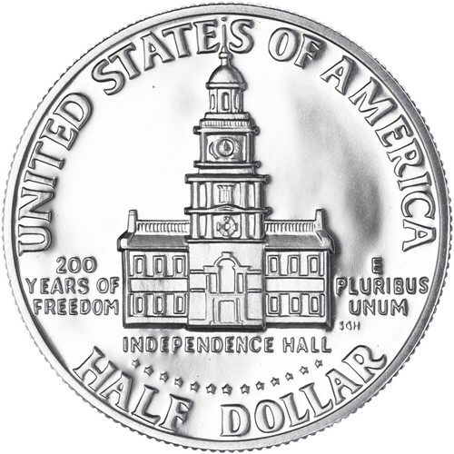1976 S Kennedy Half Dollar Bicentennial Gem DCam Proof CN-Clad See Pics F377 | eBay