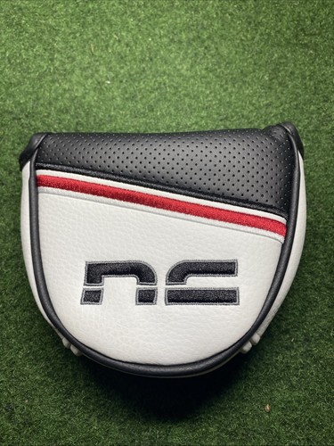 NEW Never Compromise MALLET NC Headcover Black White Red Cover FREE ...