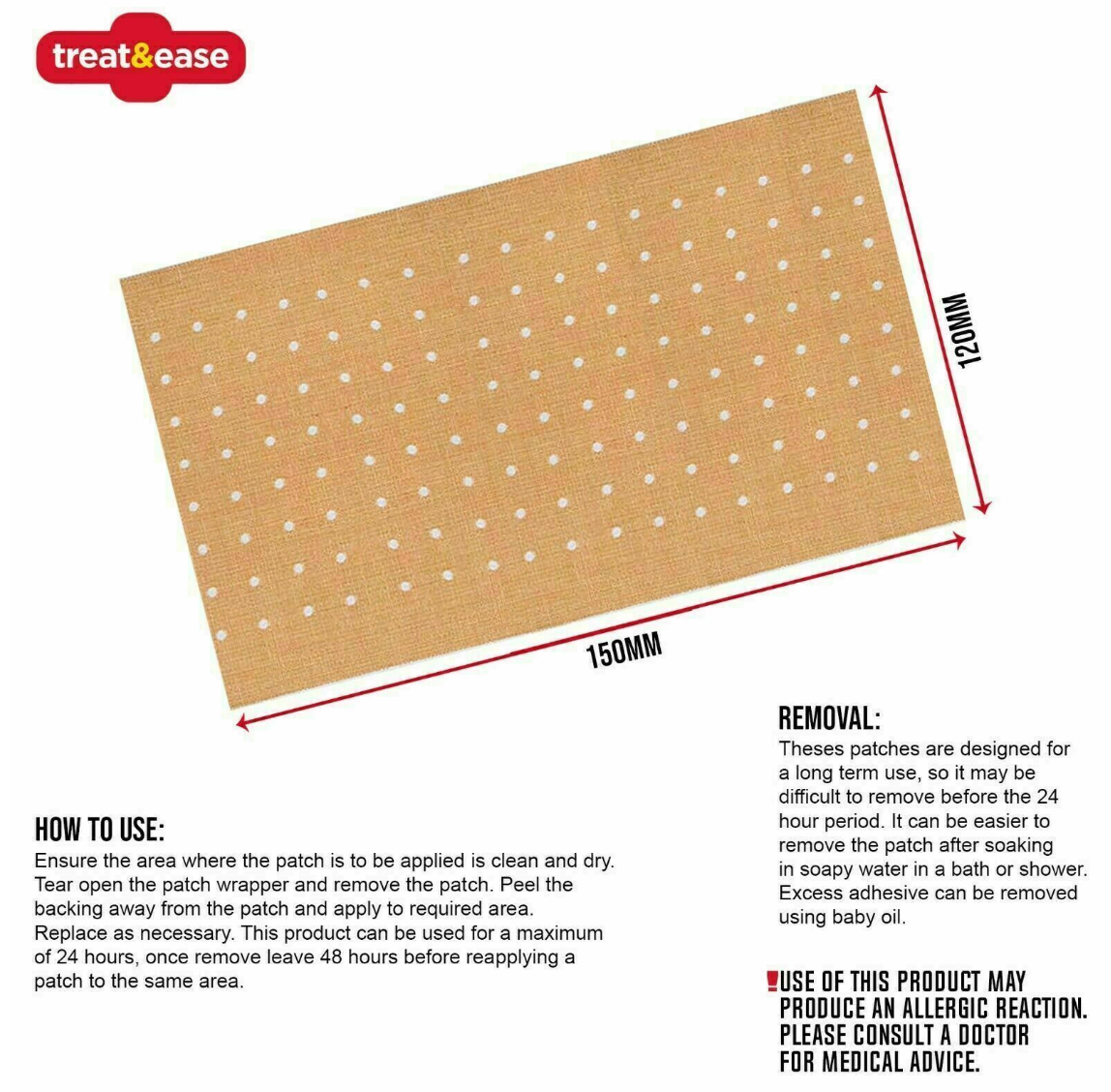 6 X Pain Relief Dragon Balm Herbal Back Body Plaster Patches Muscles ...