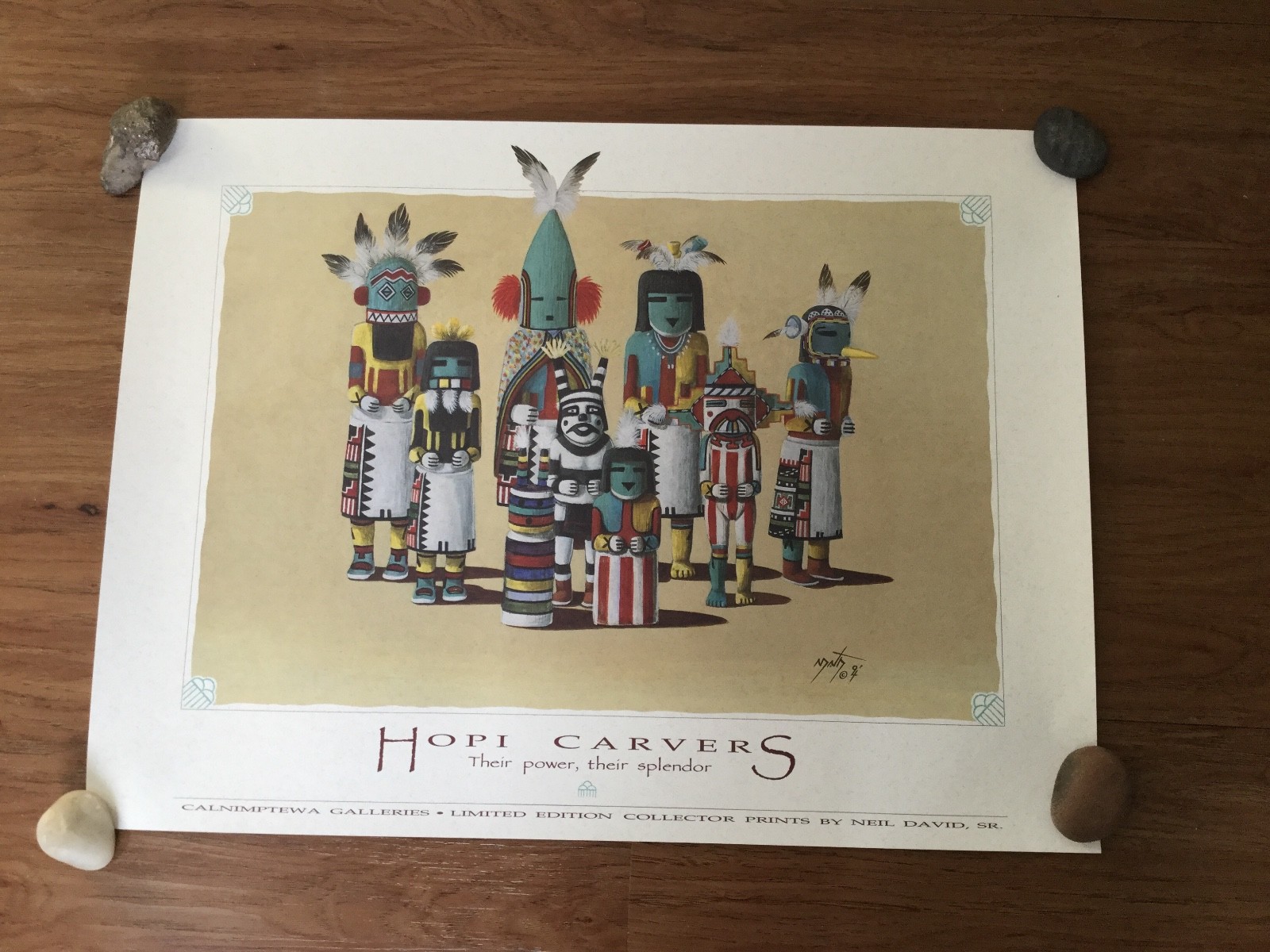 Hopi Neil David sr Hopi Carvers art print | eBay