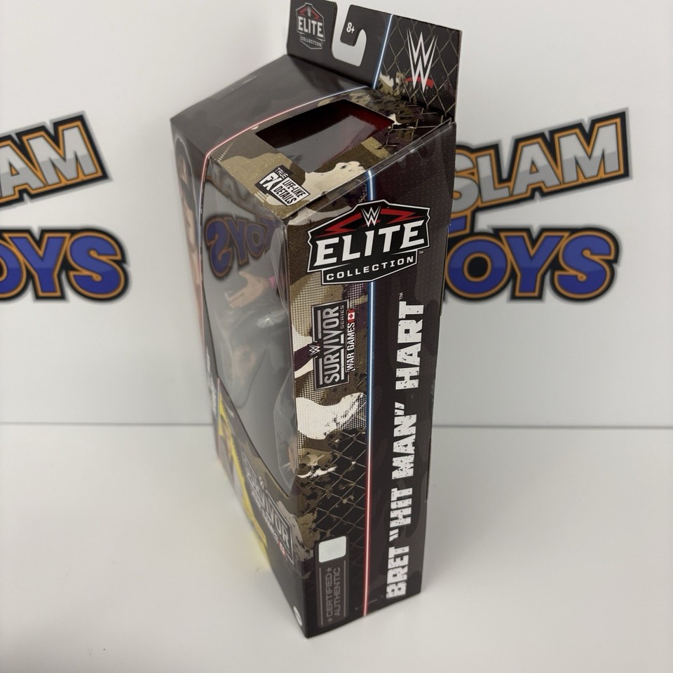 WWE Elite Series Survivor Series Bret Hitman Hart Wrestling Action ...