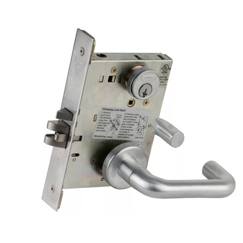 Schlage Lock L9080 03A 626 STOREROOM MORTISE LOCK US26D | eBay