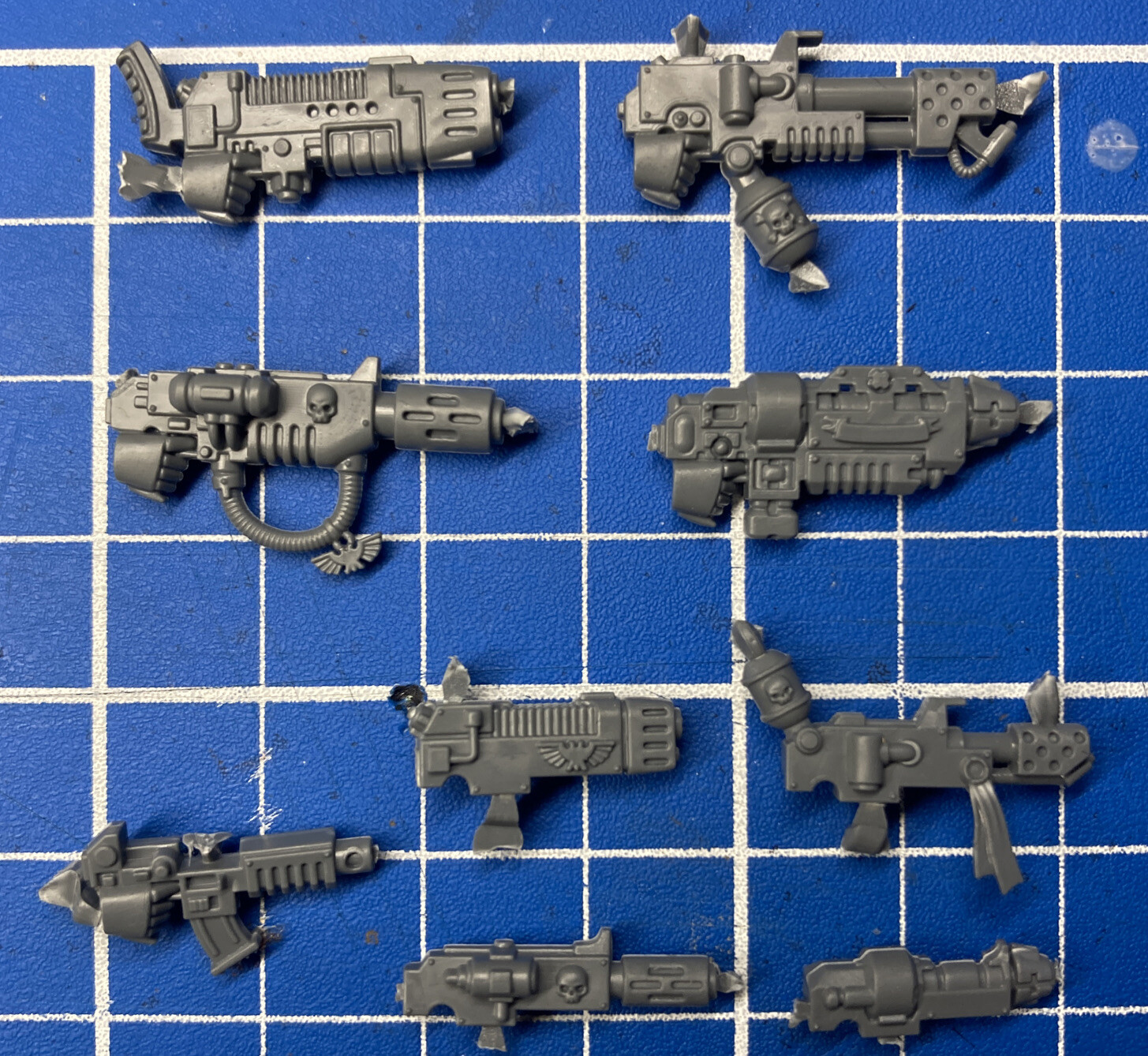 Warhammer 40k Space Marines Special and Combi Weapons Tactical Squad ...