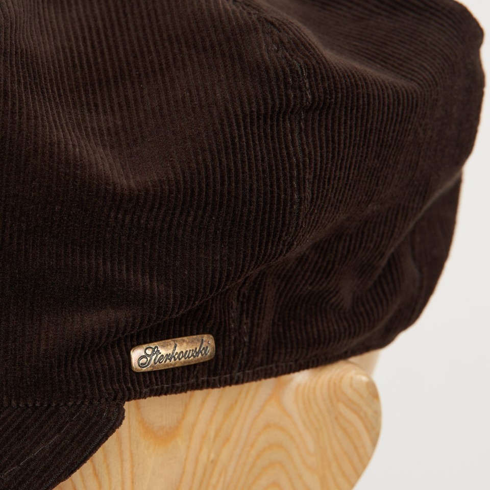 Sterkowski VIGO Corduroy Newsboy Cap Traditional Cabbie Gatsby Paper ...