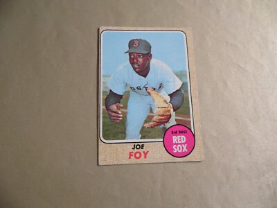 1968 Topps Joe Foy Red Sox / Card # 387 / Free Domestic Shipping | eBay