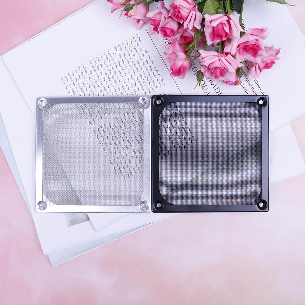 120mm PC computer fan cooling dustproof dust filter case fr aluminum ...