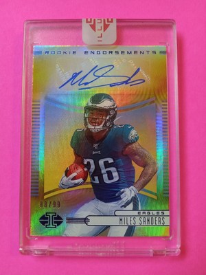 Miles Sanders 2019 Illusions Rookie Autograph 88/99 | eBay