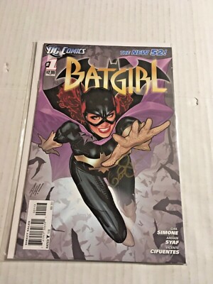 Batgirl 1 new 52 3rd print signed by Gail Simone Dc Comics | eBay