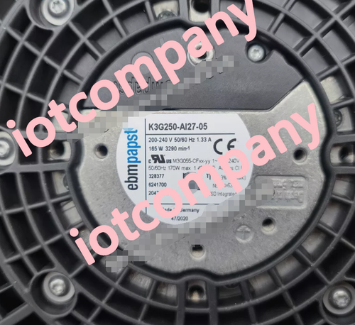 K3G250-AI27-05 230VAC 245W 1.33A 165W Cabient Cooling Fan K3G250AI2705 ...