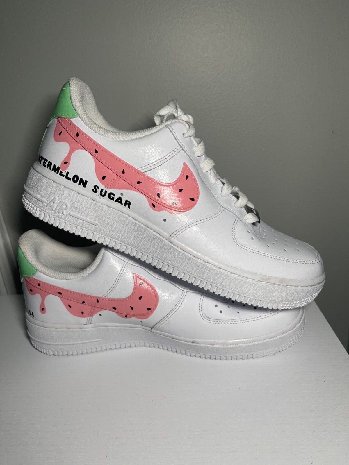 WATERMELON SUGAR HIGH Harry Styles custom painted Siz… - Gem