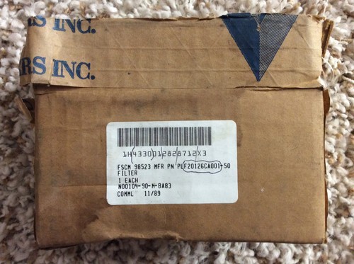 Jered LLC Fluid Filter - NSN 4330-01-282-8712 Military Surplus ...