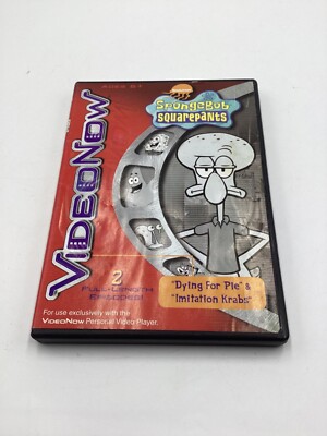 VideoNow Video Now SpongeBob Sponge Bob Squarepants Video Disc | eBay