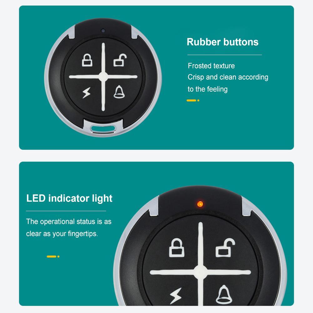 AU 315 MHz Round Remote Control Wireless 4 Channel for Gate Garage Door ...