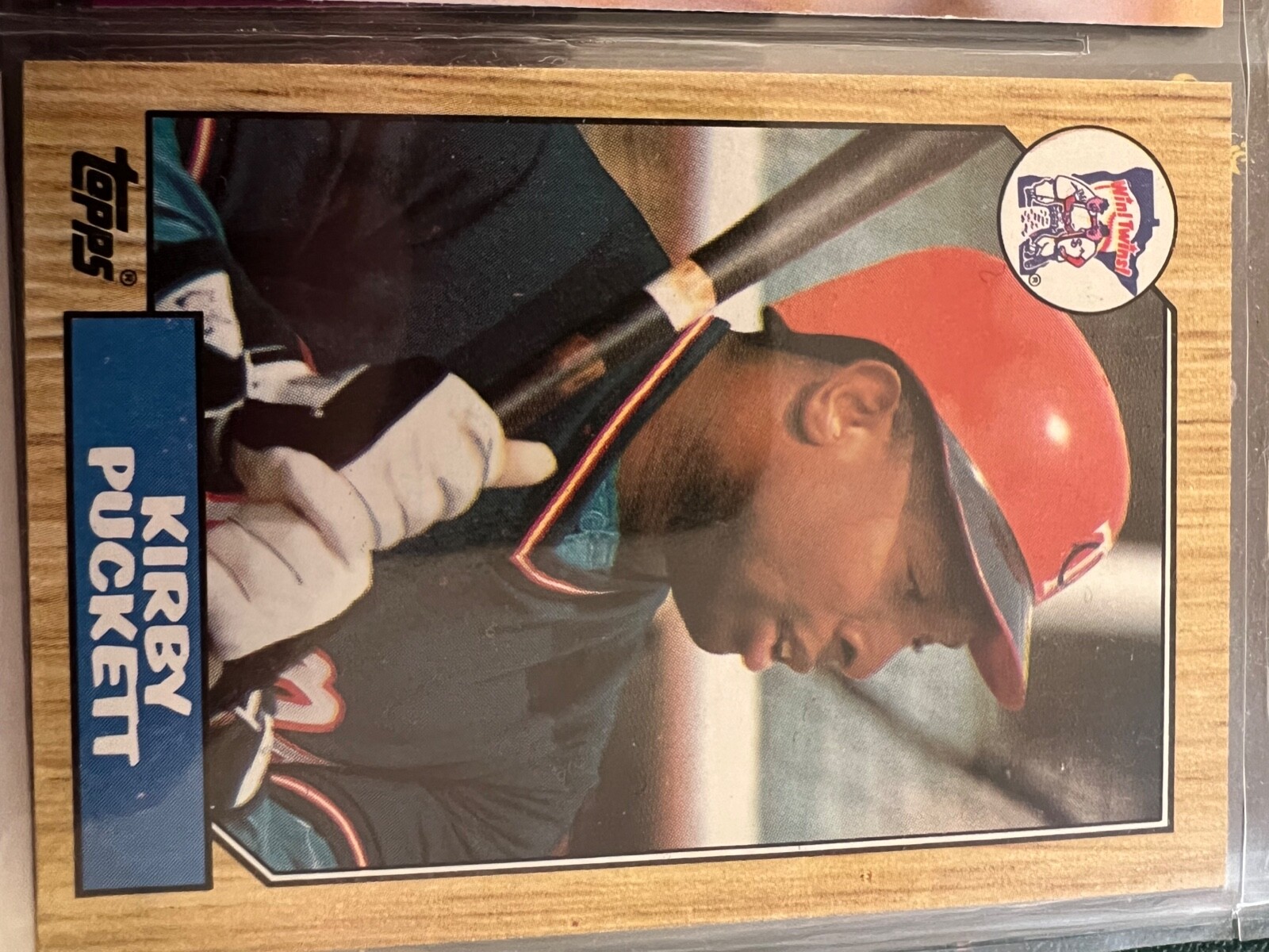 ERROR CARD! TOPPS 1987 Kirby Puckett #450 | eBay
