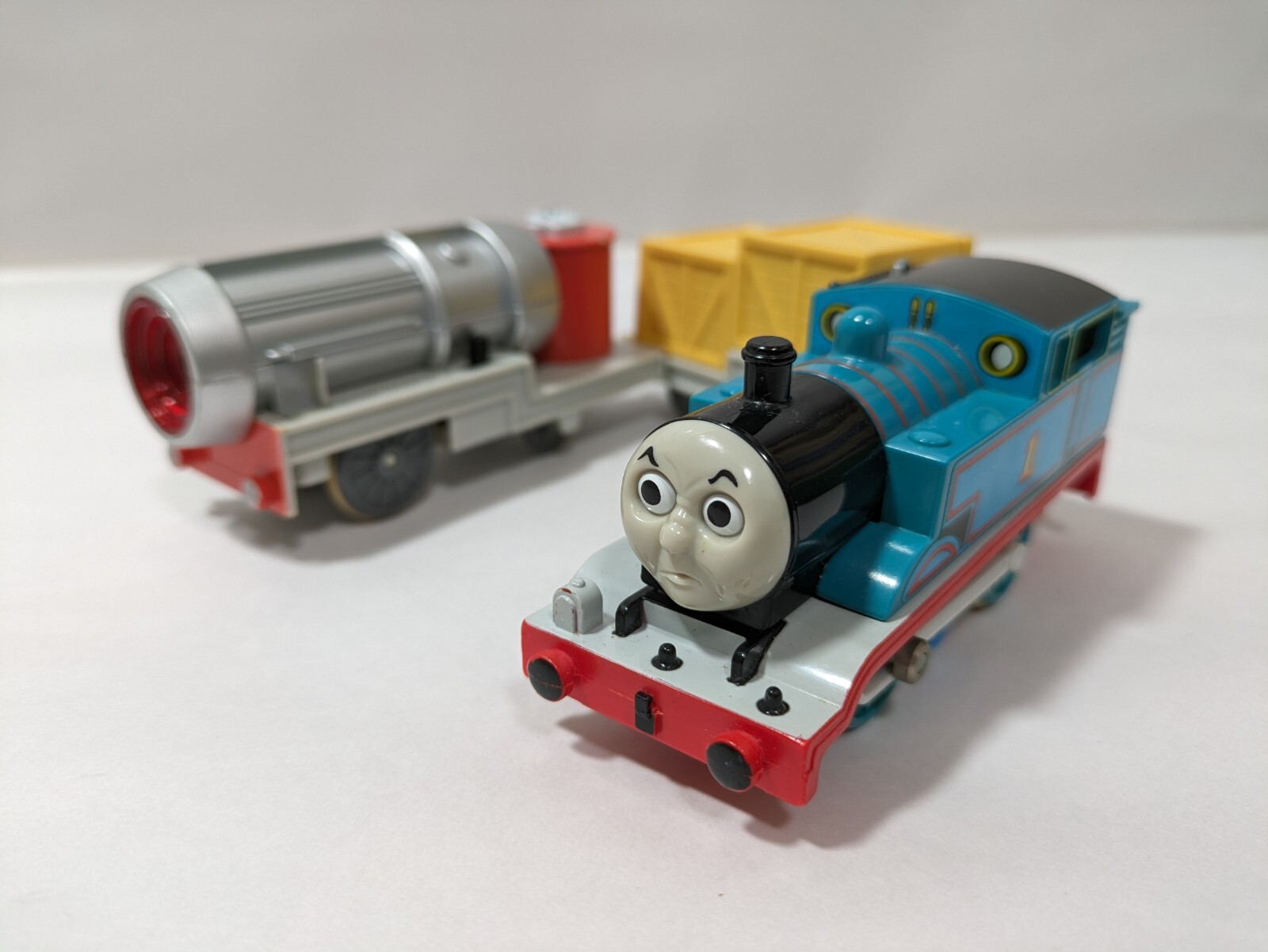 Thomas & Friends Plarail Trackmaster Thomas & Jet Engine Complete Set ...