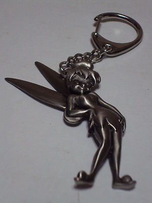 Tinker Bell Sassy Pewter Key Chain Keychain Disney New | eBay